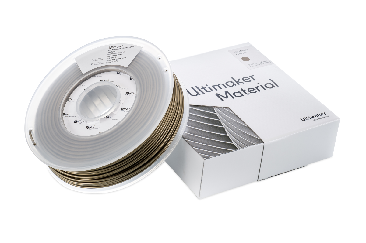 Ultimaker ABS Pearl Gold – Inspire 3D